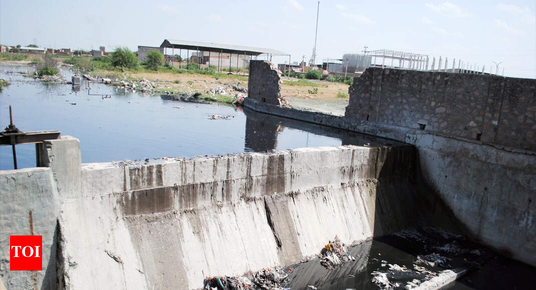 bandi river: Untreated water being released into Bandi river | Jodhpur ...