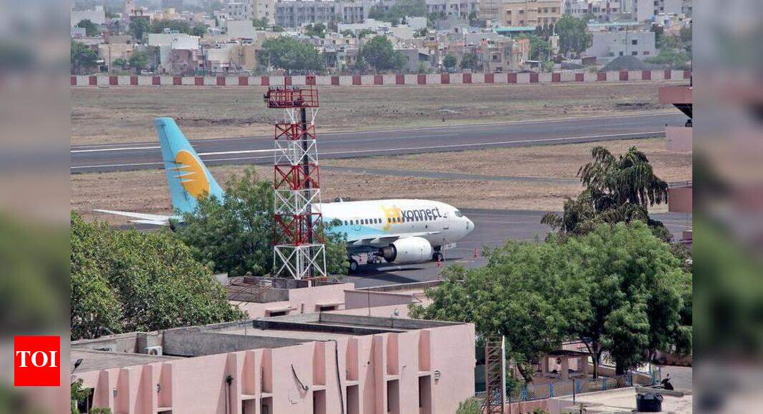 Rajkot-Mumbai flight grounded after bird-hit | Rajkot News - Times of India
