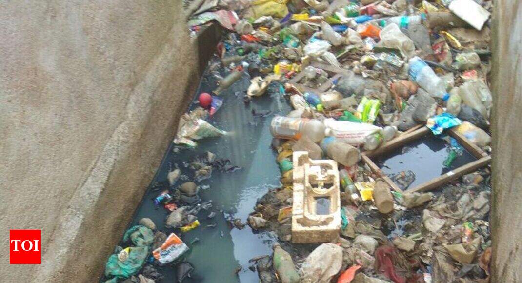 Poor Sewage System - Times of India