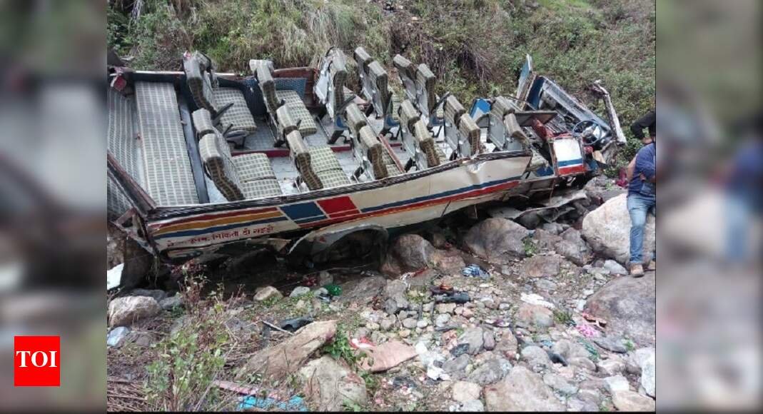 48 dead as overloaded bus falls into gorge in Uttarakhand | India News ...