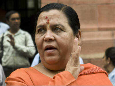 Uma takes umbrage over Ramdev’s comparison of her with Gadkari over ...