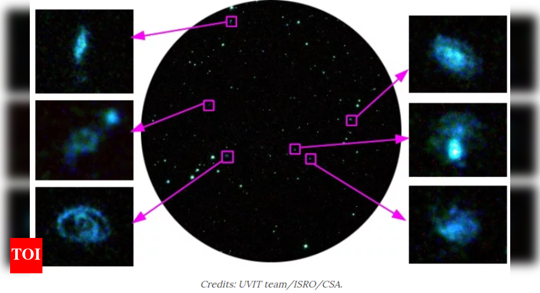 ISRO news: Isro’s Astrosat captures image of galaxy cluster 800 million ...