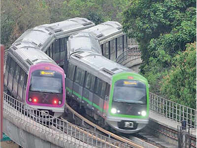 Six-car Metro train pushes up BMRCL revenue | Bengaluru News - Times of ...
