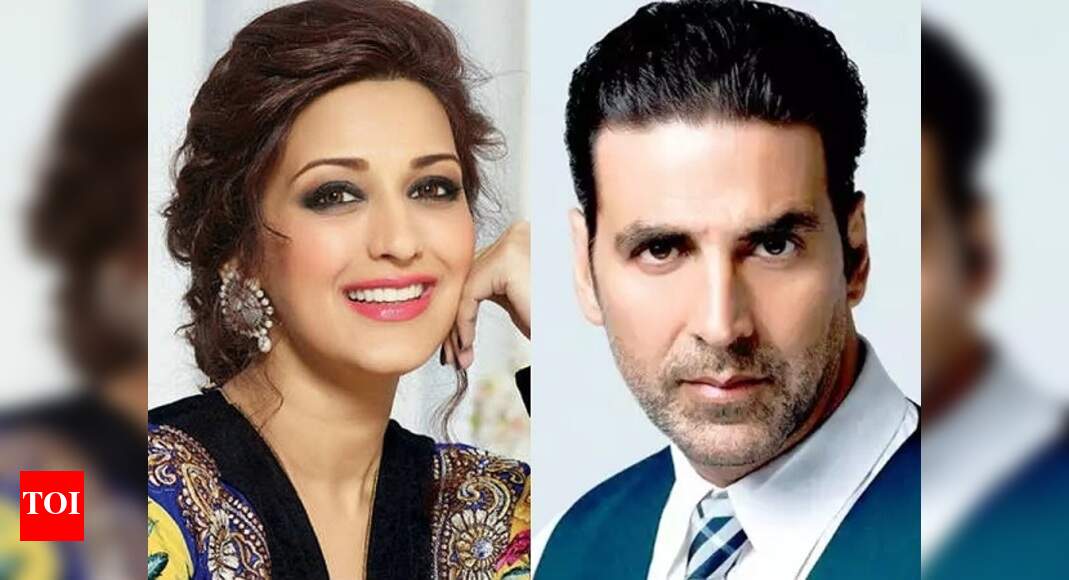 Akshay Kumar visits Sonali Bendre after hearing about her cancer ...