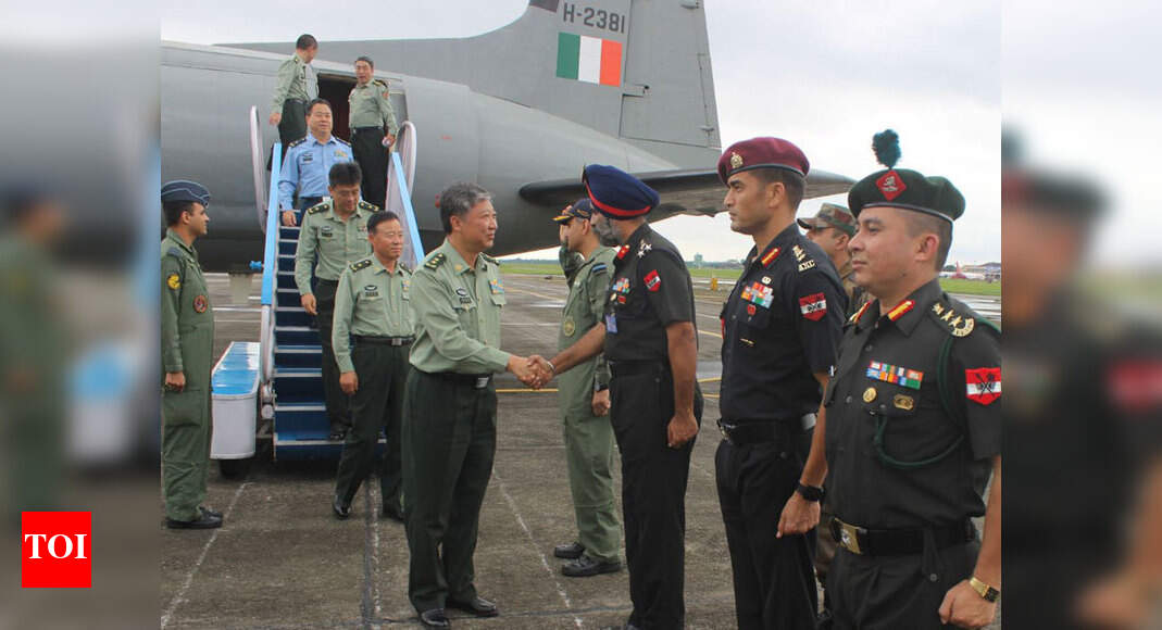 Chinese military delegation visits Indian Army's Eastern Command HQ ...