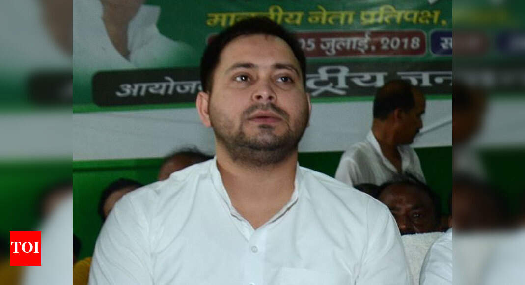 No requirement of Nitish Kumar in Grand Alliance: Tejashwi Yadav | India News - Times of India