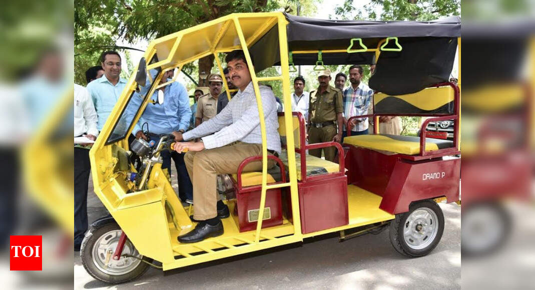 E-Autos: Andhra Pradesh: E-Autos to hit roads in Guntur | Vijayawada ...
