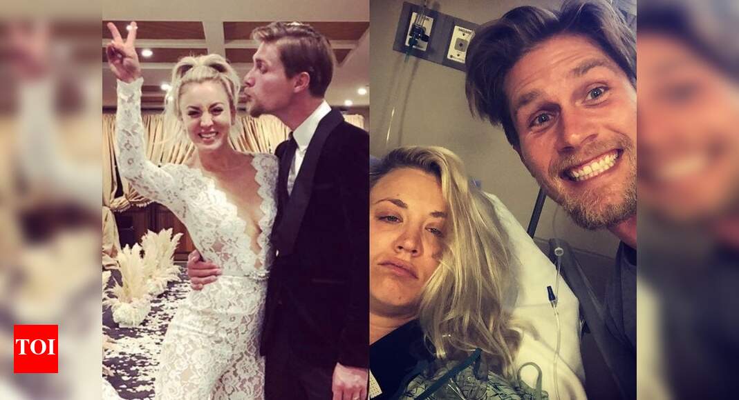 Kaley Cuoco undergoes shoulder surgery after wedding - Times of India