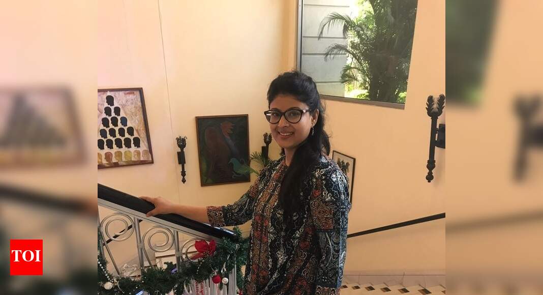 Here's how Bulbuli Panja is spending her off day - Times of India