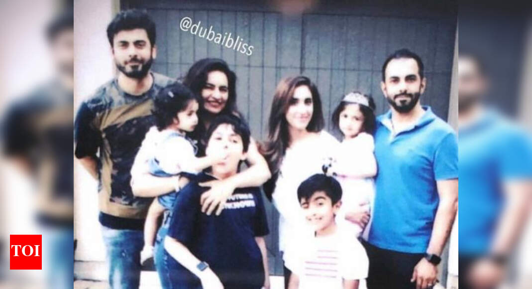 This picture of Fawad Khan with his family is just perfect | Hindi ...