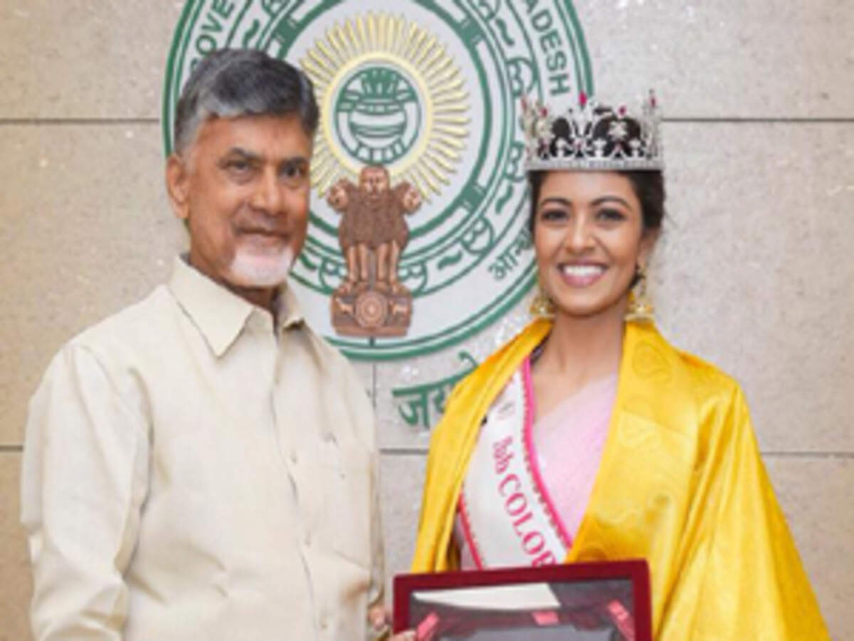 Shreya Rao Kamavarapu meets Chief Minister of Andhra Pradesh