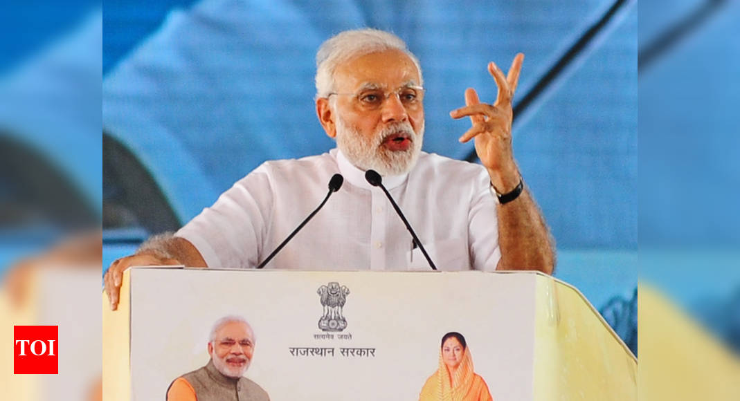 Narendra Modi Rajasthan Rally: No black cloth allowed at PM Modi's ...