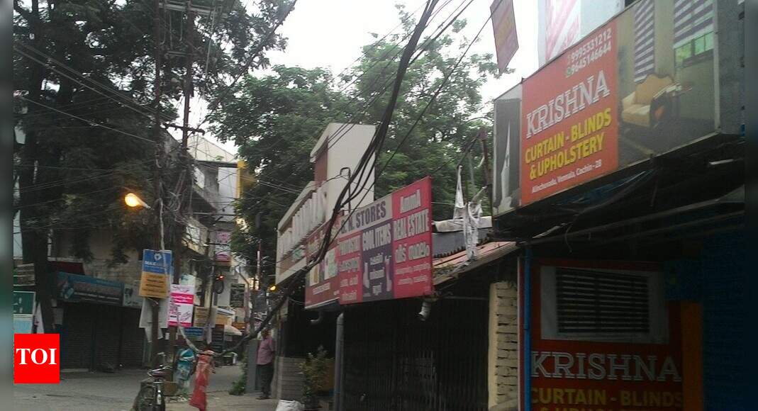 Dangling cable wires - Times of India