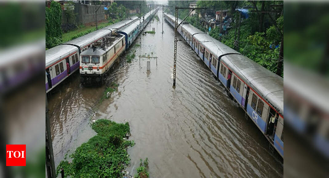 Mumbai-bound passengers stranded in Surat as rains derail train ...