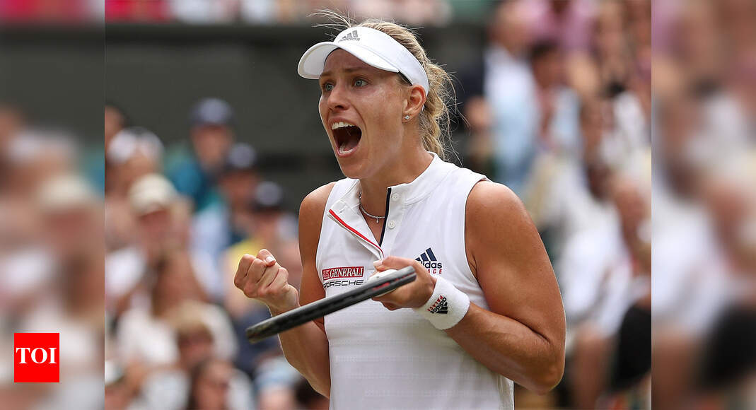 Angelique Kerber downs Daria Kasatkina to make Wimbledon semis | Tennis ...