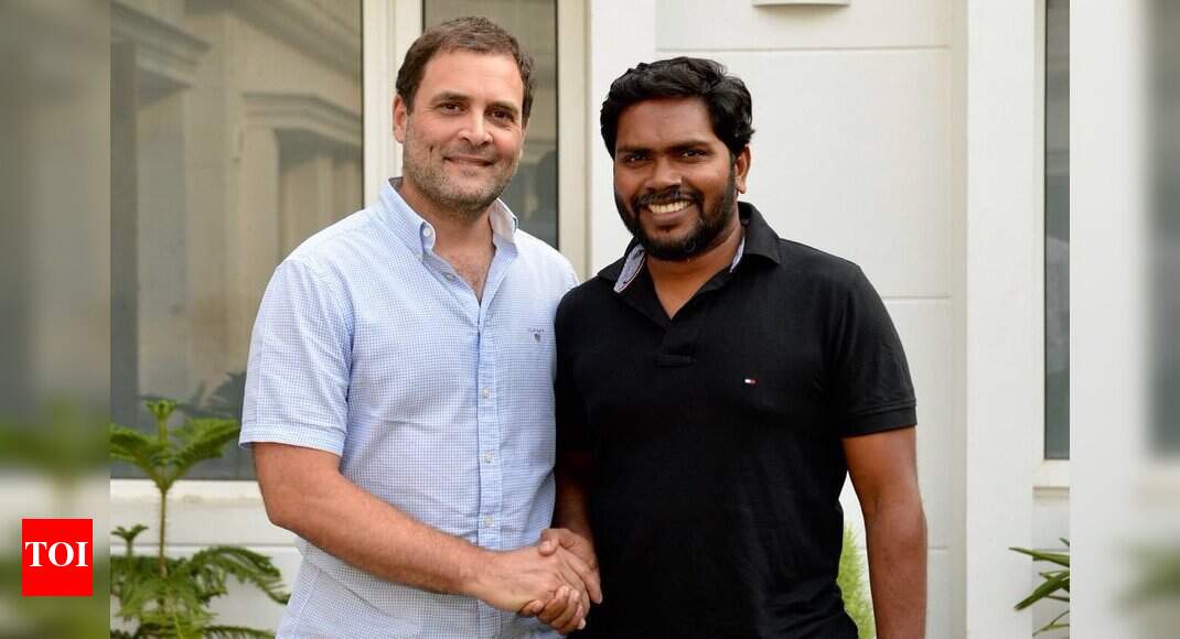 Rajinikanth's 'Kaala' director Pa Ranjith meets Rahul Gandhi | Tamil ...
