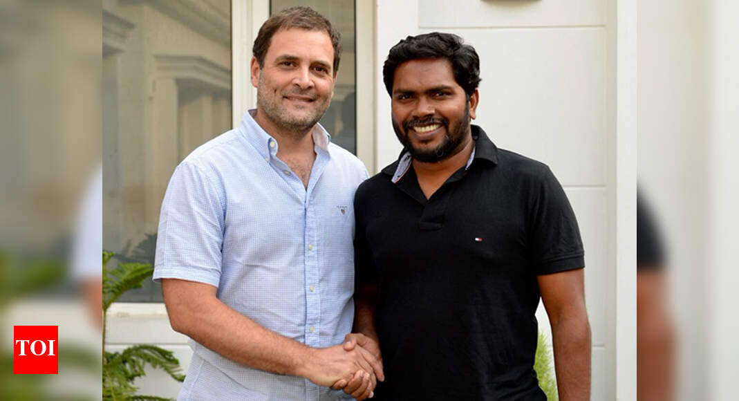 Rahul Gandhi discusses politics and films with Tamil director Ranjith ...