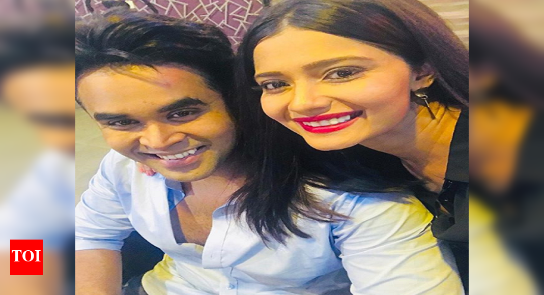 Photo: Bhakti Kubavat with RJ Kunal on the sets of their next film ‘24 ...