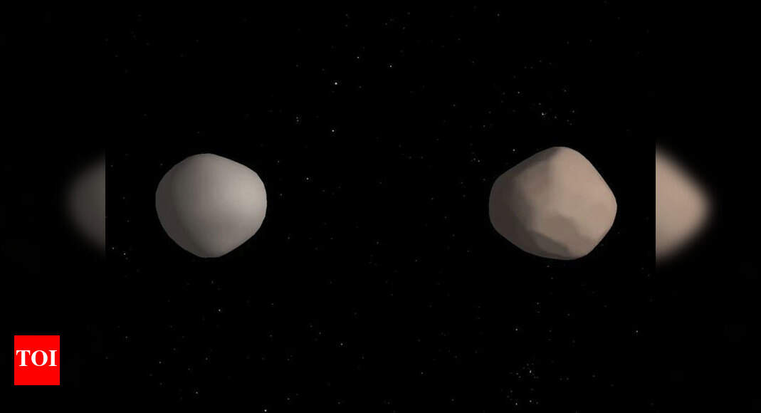 Rare double asteroid discovered: Nasa - Times of India