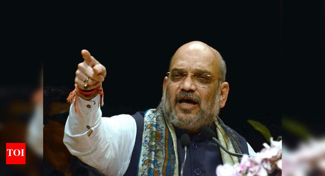 Amit Shah tears into Congress, says it can't preserve democracy | India News - Times of India