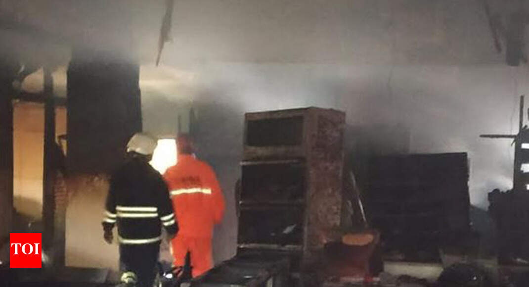 Hyderabad: Fire breaks out at a building in Begumpet, no casualties ...