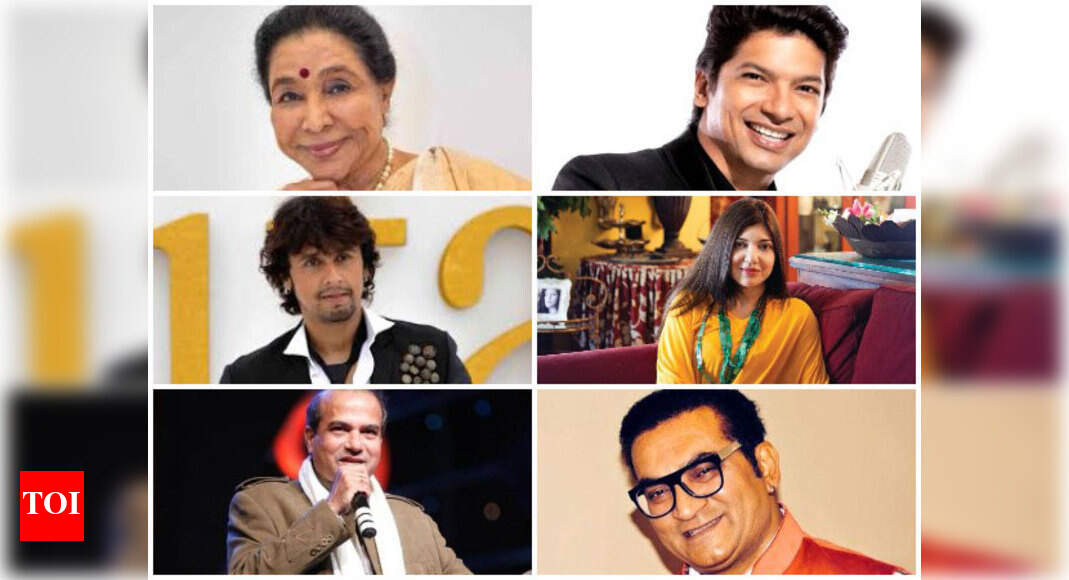 Bollywood singers get together for different versions of one track ...