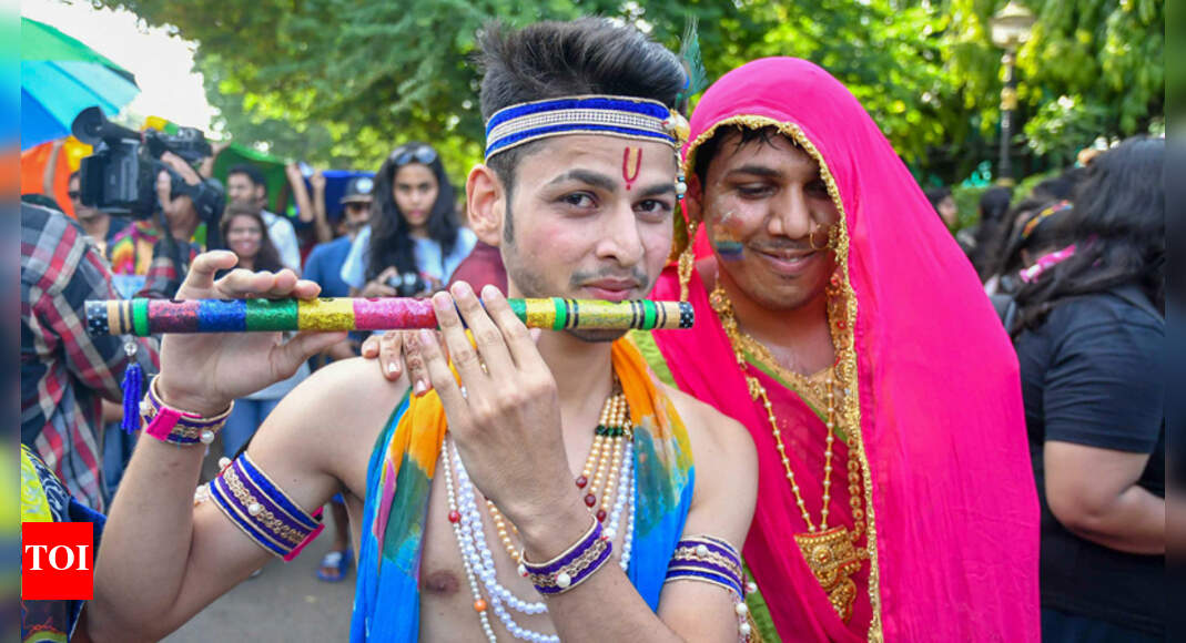 In pictures: Gay pride parade held in Bhopal - Times of India