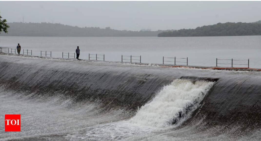 Mumbai rains: Lake Vihar becomes third lake to overflow in a week ...