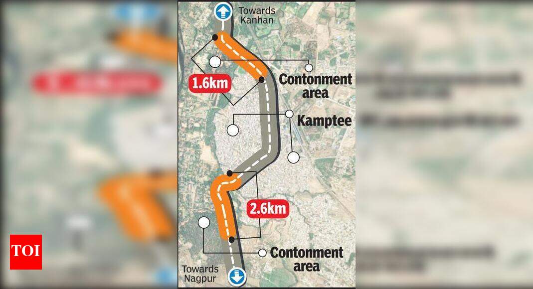 Cantonment board stops Kamptee road concretization | Nagpur News ...