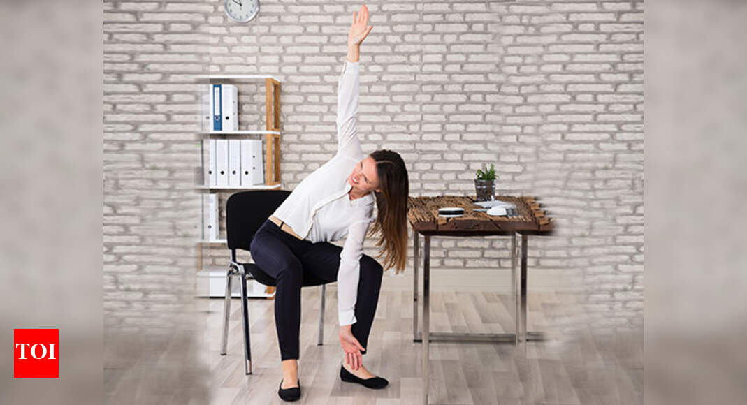 5 Quick exercises if you have a desk job - Times of India