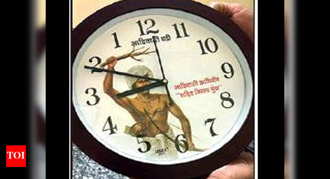 These clocks run backwards in tribal standard practice | Vadodara News ...