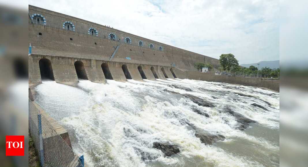 Tamil Nadu CM releases water from Mettur dam | Chennai News - Times of ...