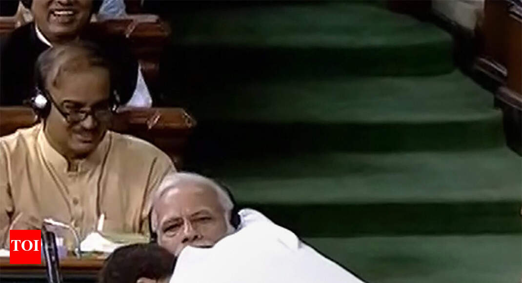Rahul Gandhi's hug to PM Modi was childish act: Subramanian Swamy ...