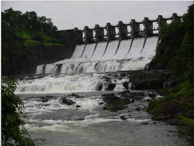 Barvi crosses overflow mark, Morbe full to the brim | Navi Mumbai News ...