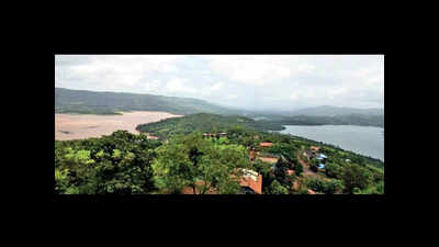 Nearly full Panshet releases water first time this season | Pune News ...
