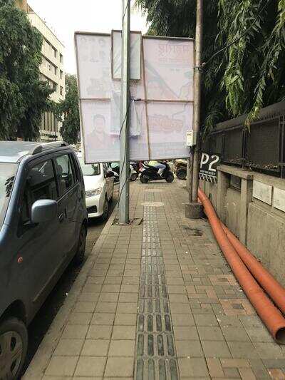 Hoarding Path - Times of India