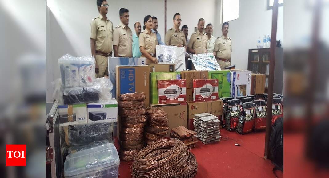 Released from prison recently, gang held again for burglaries | Mumbai ...