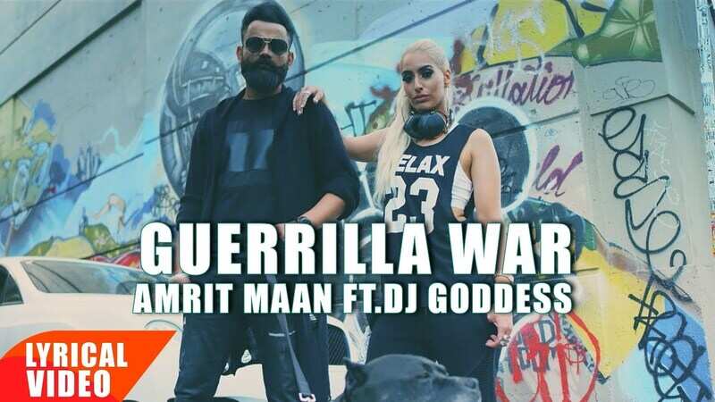 Latest Punjabi Song Guerrilla War (Lyrical Video) Sung By Amrit Maan Ft ...