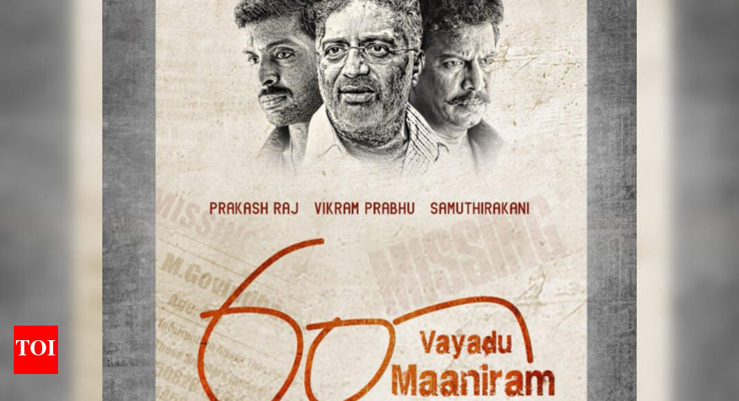 Prakash Raj and Vikram Prabhu team up for ‘60 Vayadu Maaniram’ | Tamil ...