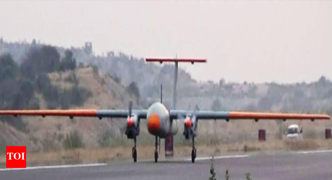CVRDE holds speed taxi trial of indigenously developed landing gear for ...