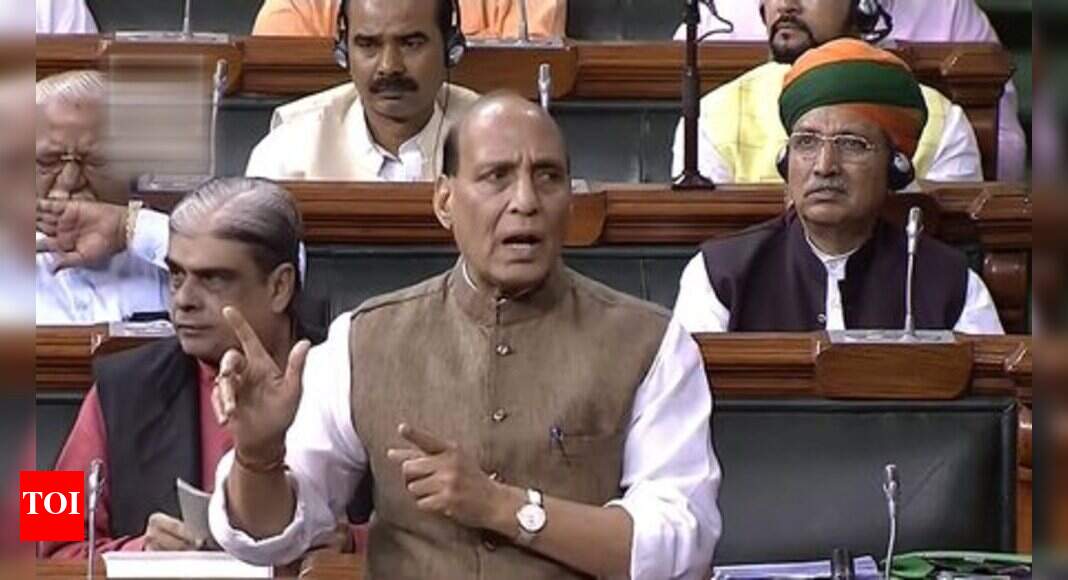 Rajnath Singh: Vested interests trying to create communal disharmony on ...