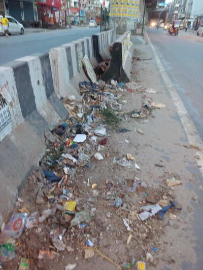 No cleaning near central verge - Times of India