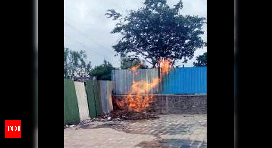 Blaze Erupts In MNGL Gas Pipeline: Blaze erupts in MNGL gas pipeline ...