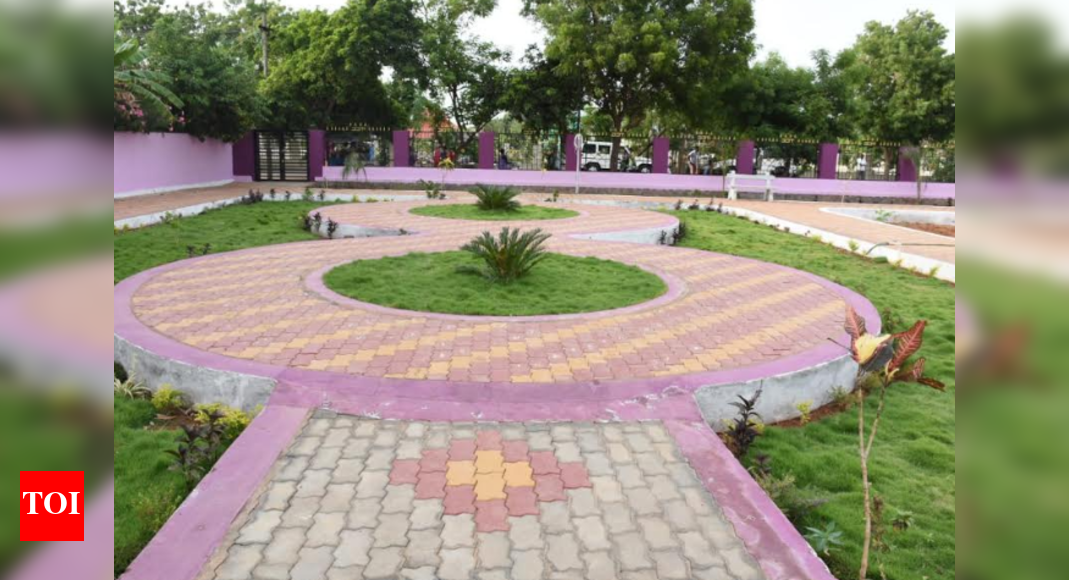 Two new parks opened in Trichy | Trichy News - The Times of India