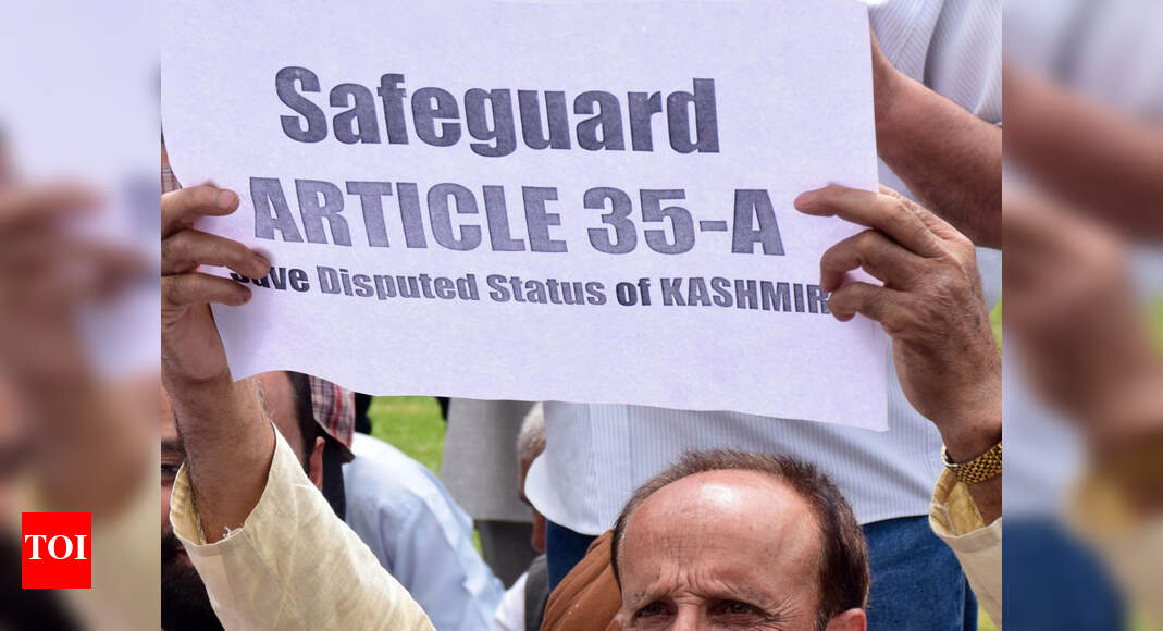 Jammu And Kashmir: Protests across Jammu and Kashmir over plea in SC to ...