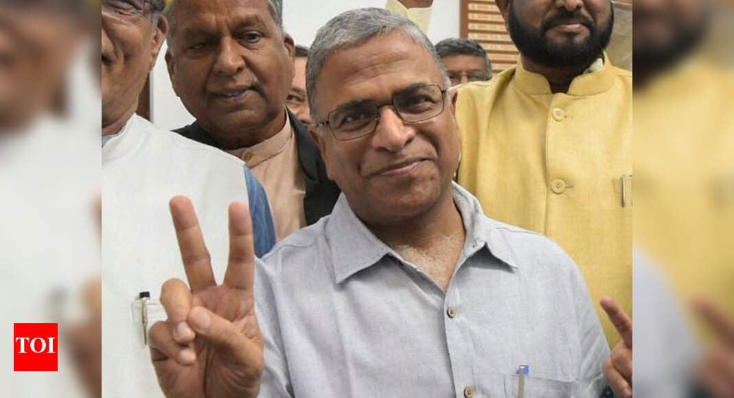 Rajya Sabha: BJP-led NDA candidate Harivansh Narayan Singh elected new Rajya Sabha deputy ...
