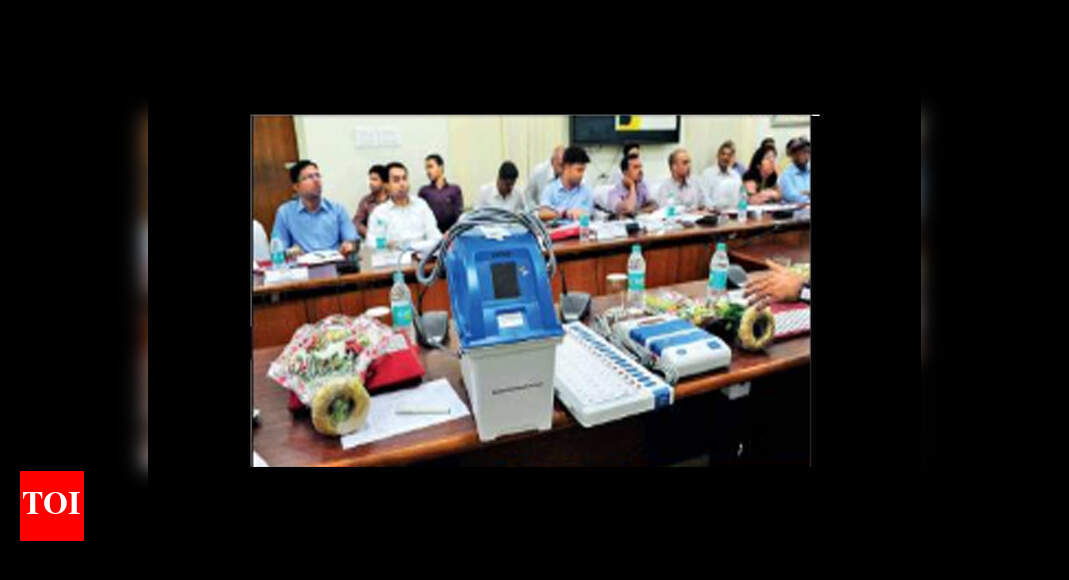 Demonstrate Of VVPAT Machines: Demonstrate of VVPAT machines for ...