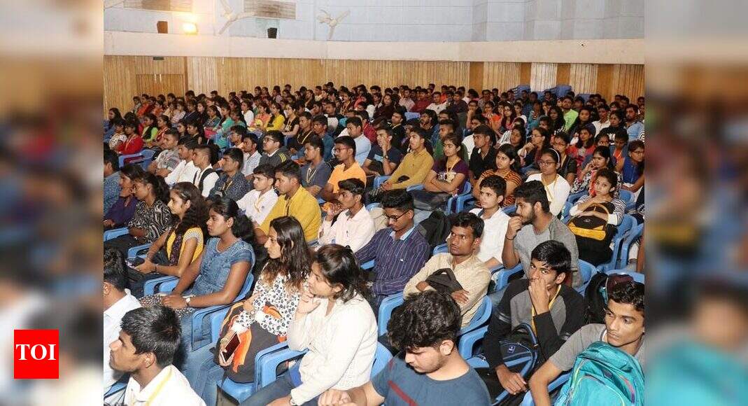 Orientation and interaction with students of Garware college - Times of ...