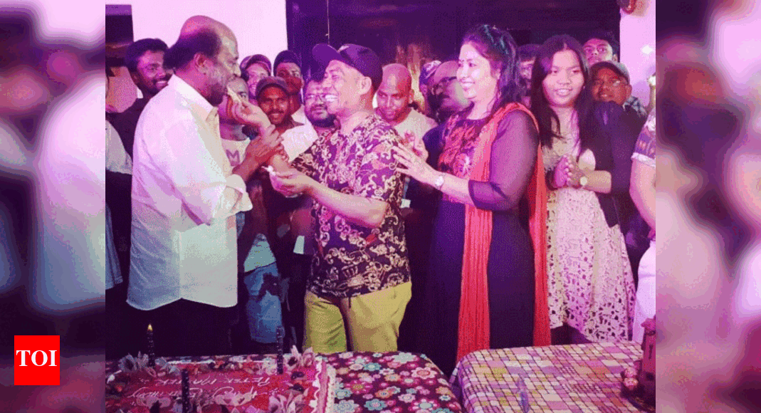 Photo: Rajinikanth celebrates Peter Hein’s birthday | Tamil Movie News ...