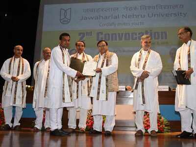 Is JNU convocation start of a new tradition - Times of India